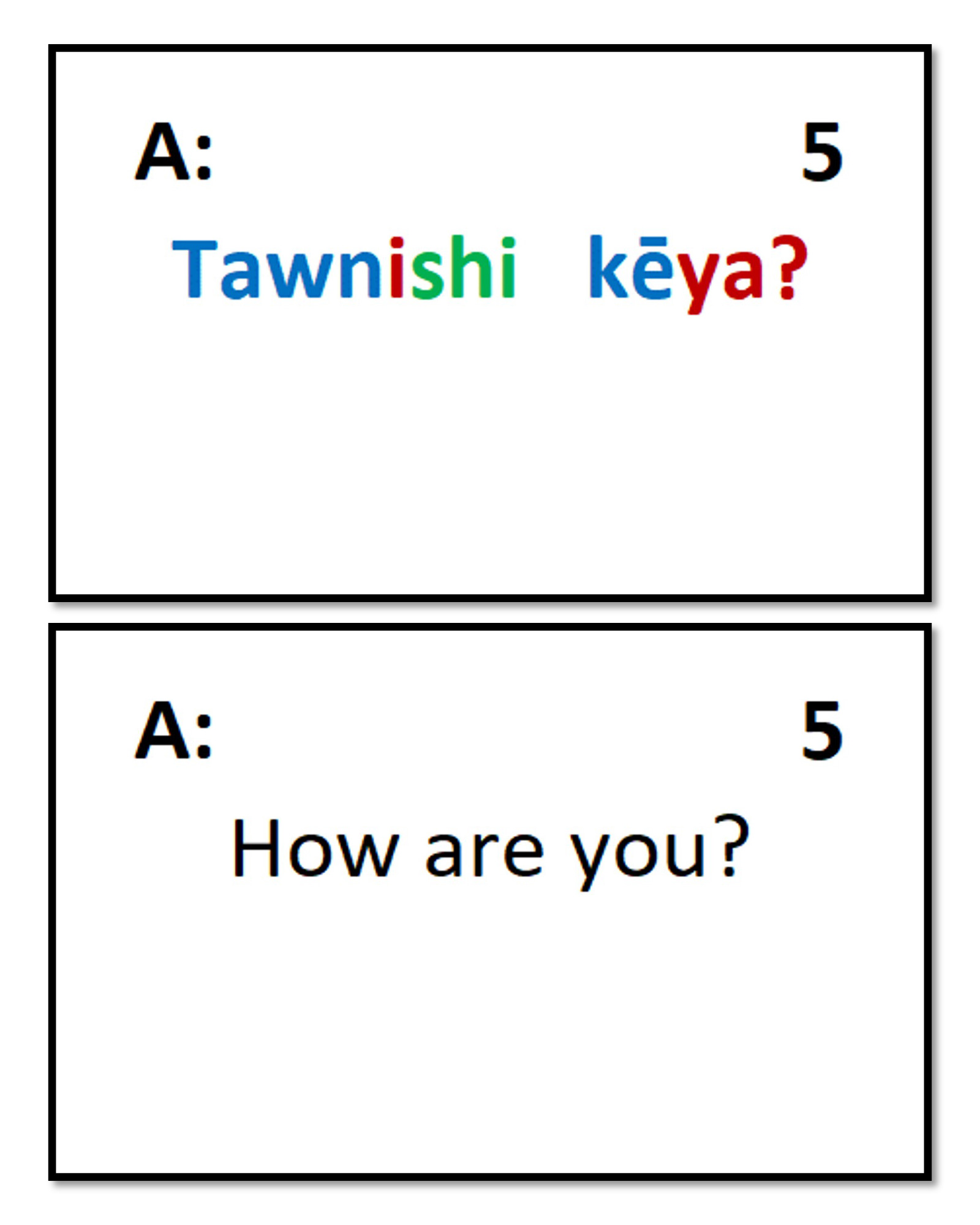 Lesson 6 — Michif Language Revitalization Circle